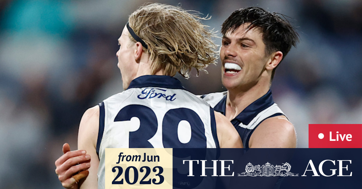 As It Happened Geelong Cats V Melbourne Demons Results Scores